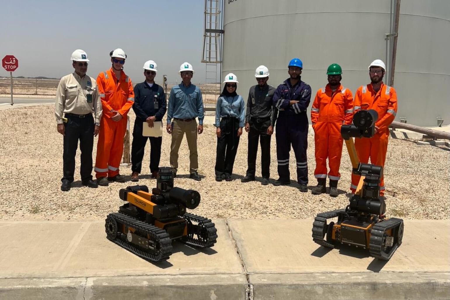 Aramco Leads the Way: Pioneering Ground Robotics with the Site ...